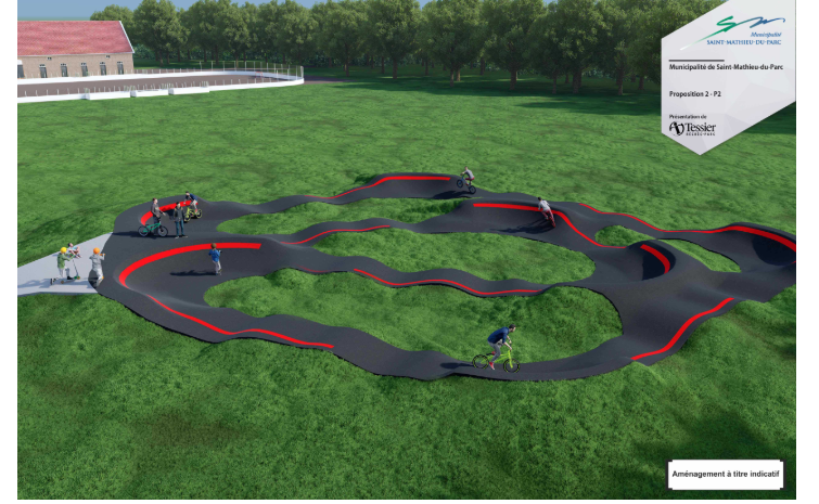 Aménagement de la pumptrack | La Fabrique à projets