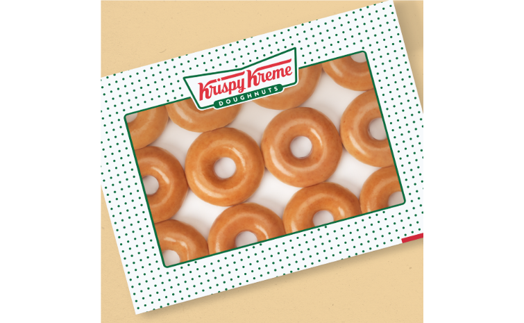 Vente de beignes Krispy Kreme ( boite de douze ) | The Project Factory