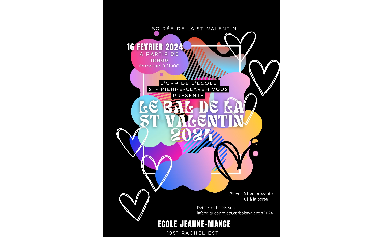 Bal de la St-Valentin 2024 | La Fabrique à projets