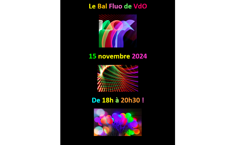 Le Bal fluo de VdO 2024 | La Fabrique à projets