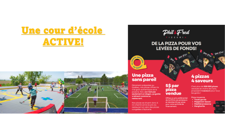 Vente de Pizzas Phil et Fred pour notre future cour d'école! | La ...