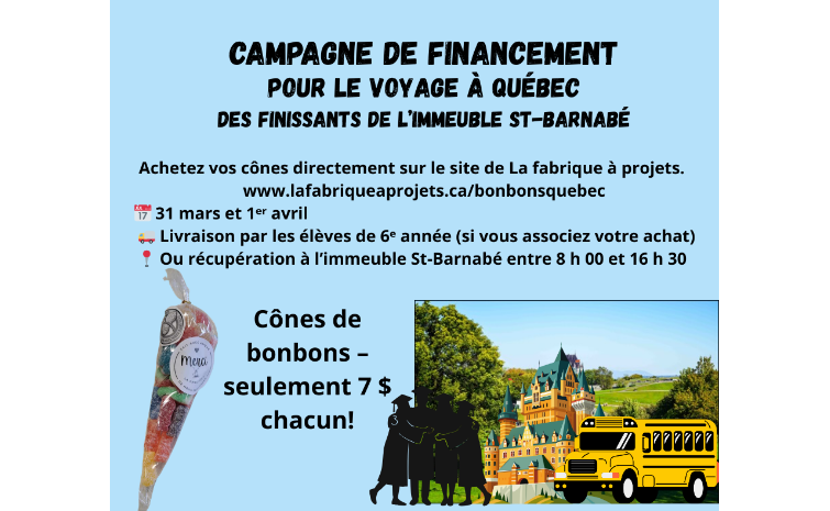 Se sucrer le bec pour aller à Québec | La Fabrique à projets